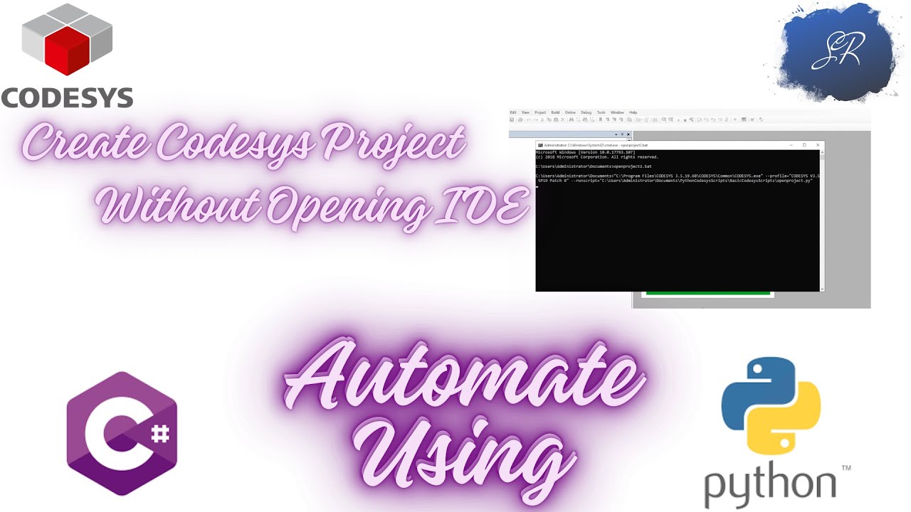 Codesys Tutorial : Codesys Scripting using Command Line Part 2