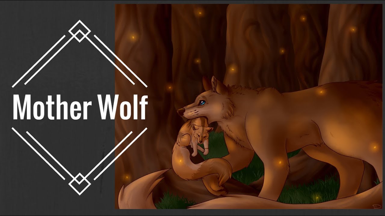 Mother Wolf (Wolf Oc Speedpaint)