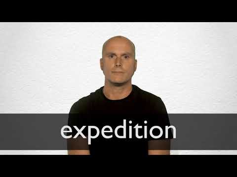 How to pronounce EXPEDITION in British English