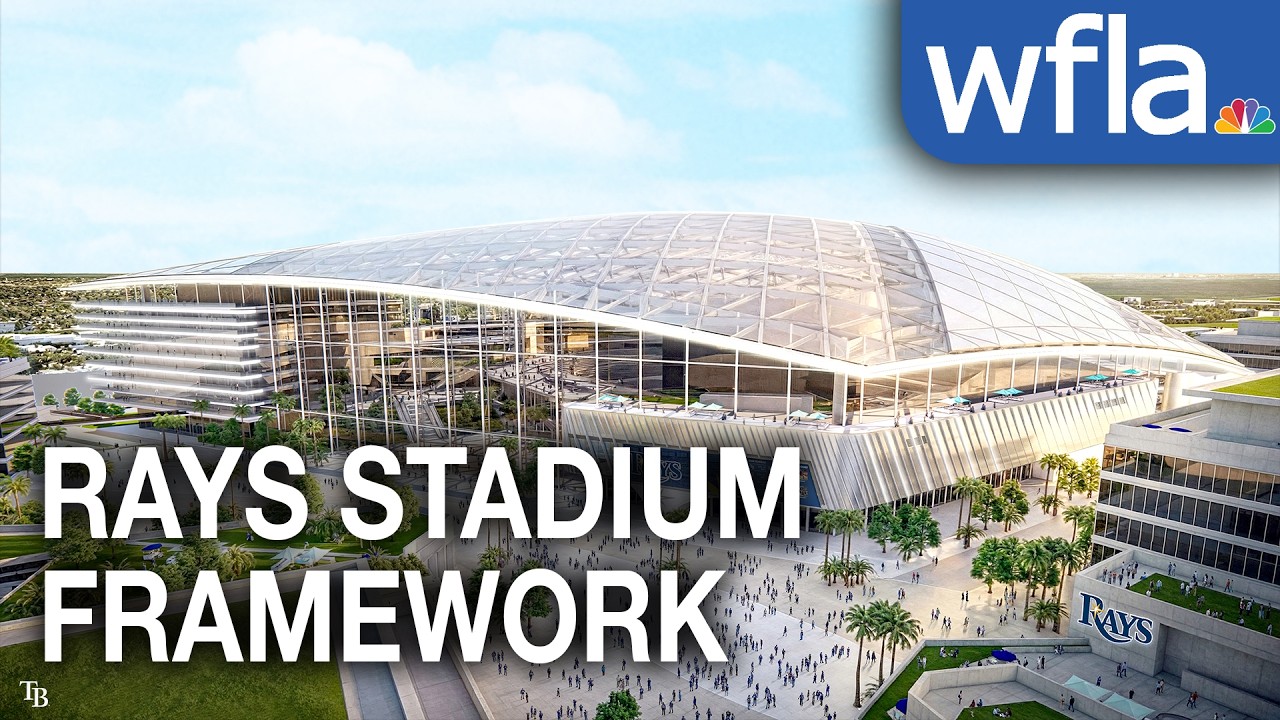 New Rays stadium framework unveiled in Tampa, but questions remain over nearly $1B public cap