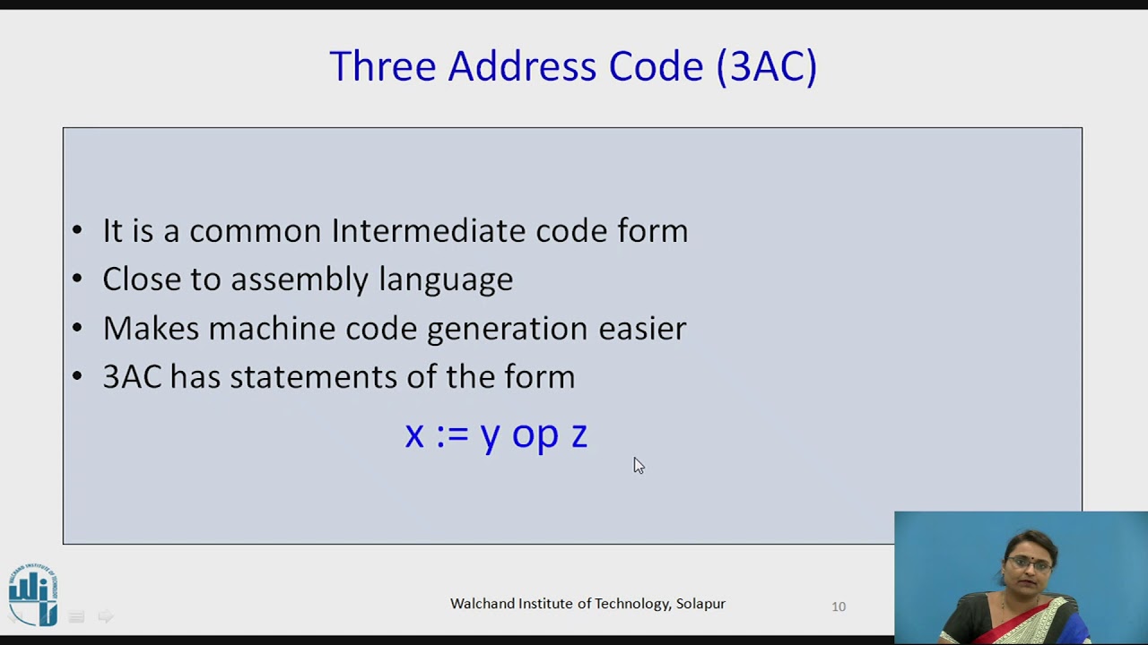 Compiler Construction-Syntax tree Generation & Three Address Code