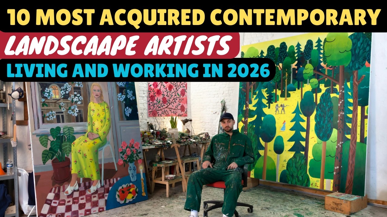 TOP 10 IMPORTANTANT CONTEMPORARY LANDSCAPE ARTISTS LIVING AND WORKING IN 2026