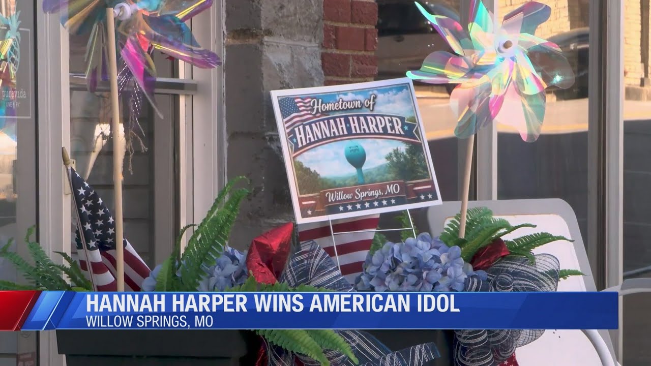 'Super excited'; Willow Springs celebrates Hannah Harper as the next American Idol