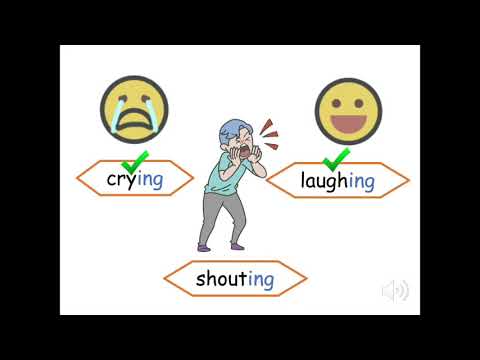 單字：Actions - crying, laughing, talking, chatting, shouting | 英語文 | 均一教育平台