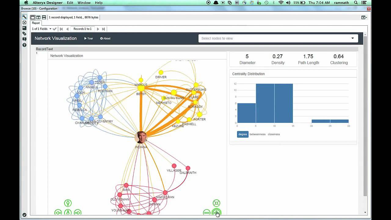 Exploring and Visualizing Data Relationships with Network Analysis