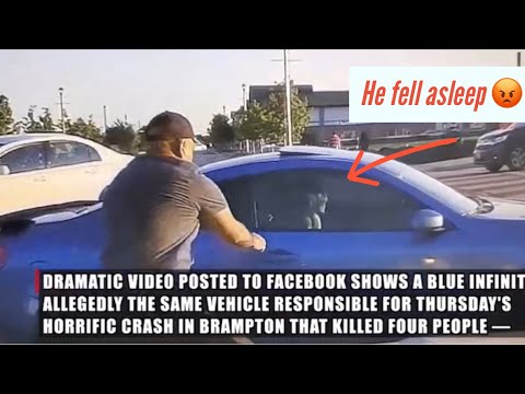BRADY ROBINSON CRASHES DAYS BEFORE HE KILLS FAMILY IN BRAMPTON *CRAZY!!*