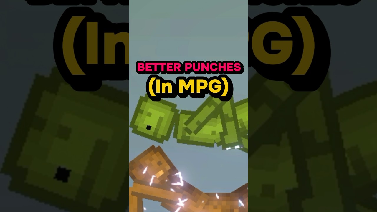 How to make BETTER PUNCHES in Melon Playground