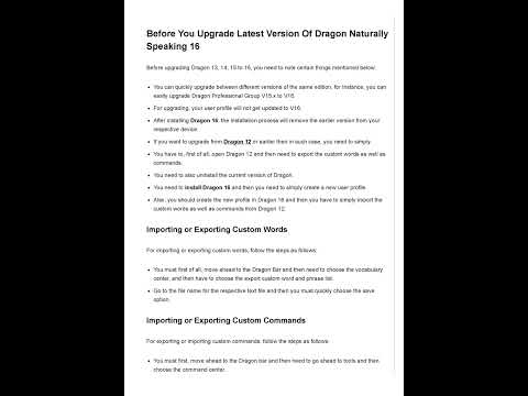 What's New in Dragon Professional Individual 16 | Dragon Professional Individual 16 Download |