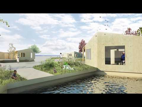 Instead of floating plastic – floating houses