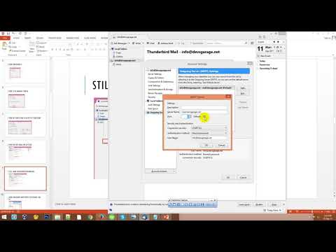 Tutorial 11: How to Setup Email With Thunderbird