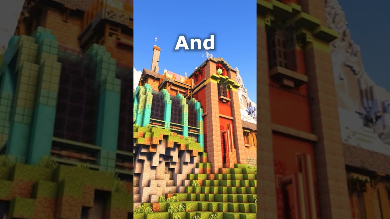 I Built an AUTOMATIC MOB FARM in Minecraft Create Mod  #minecraft  #minecraftcreate