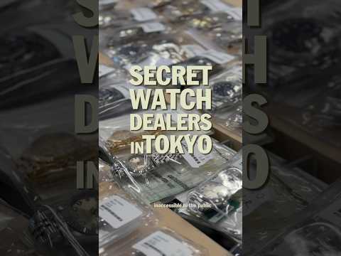 Shopping at a Wholesaler in Tokyo #vintagewatch #rolex #watches #watchdealer #watchhunting #japan