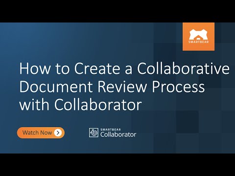 How to Create a Collaborative Document Review Process with Collaborator