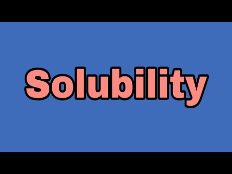 Solubility #shorts