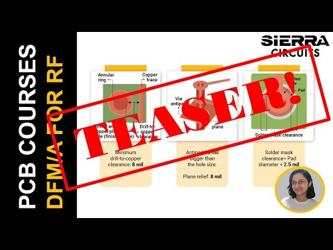 How DFM and DFA Can Save Your RF Protoypes | Webinar Teaser | Sierra Circuits