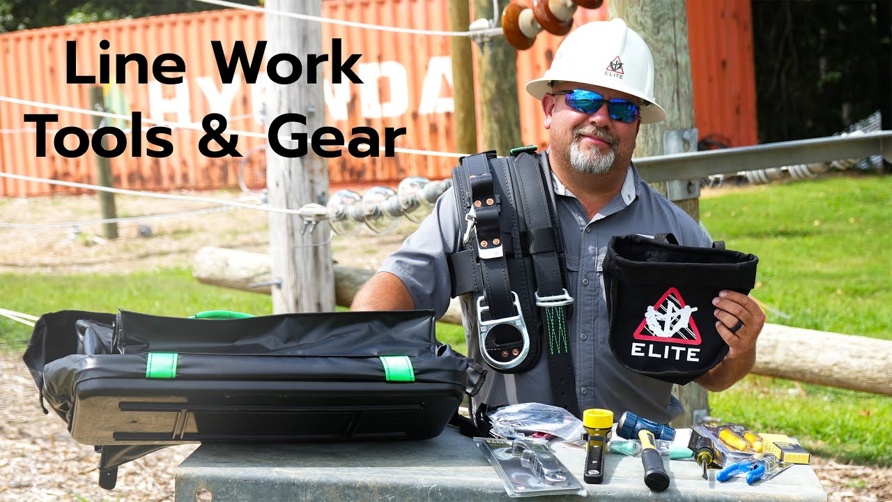 Tools used at lineman school