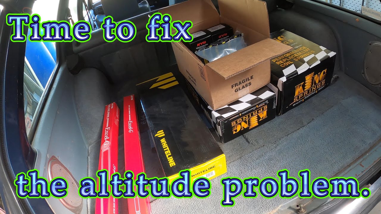 New suspension and a altitude adjustment for the wagon.