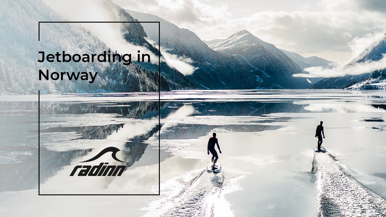 Radinn Electric Surfboards Are Just as Fun on Frozen Fjords as on Sunny ...