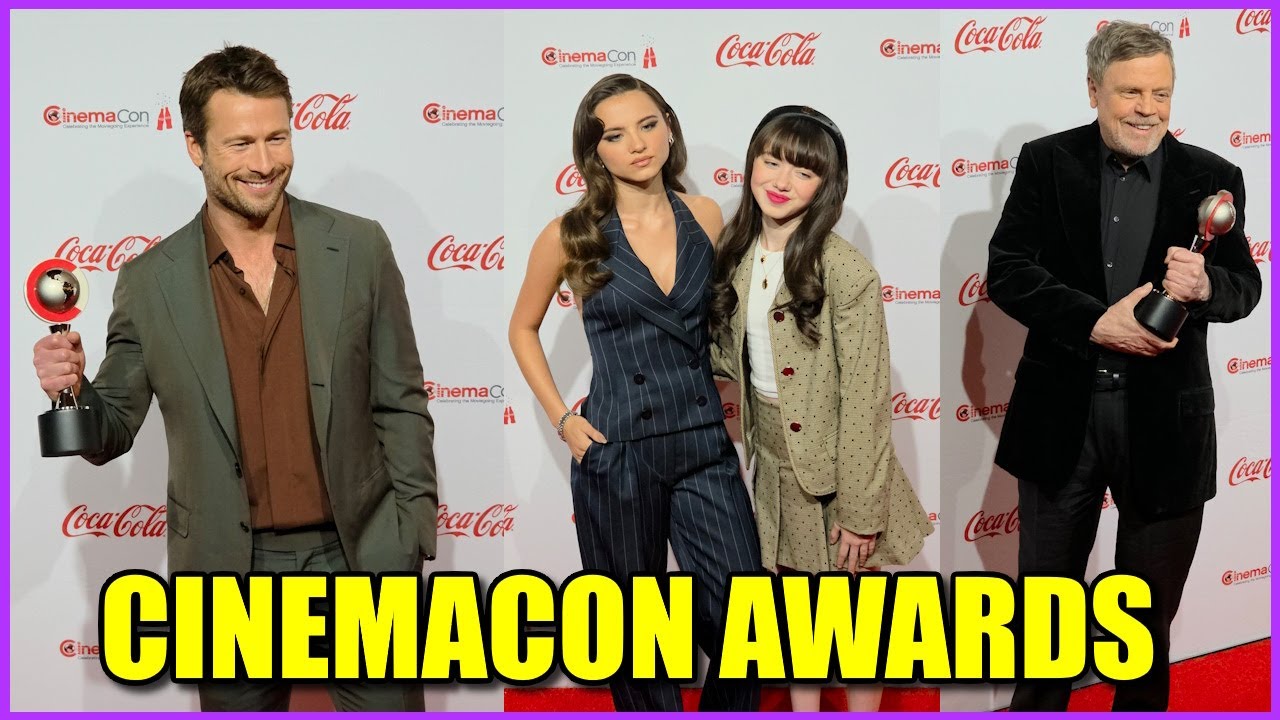 CinemaCon 2025 Big Screen Achievement Awards: Glen Powell, Mark Hamill, Channing Tatum & More