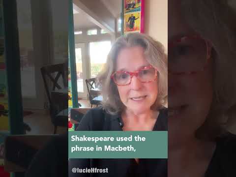 Do you know what "IN THE FELL SWOOP" means?