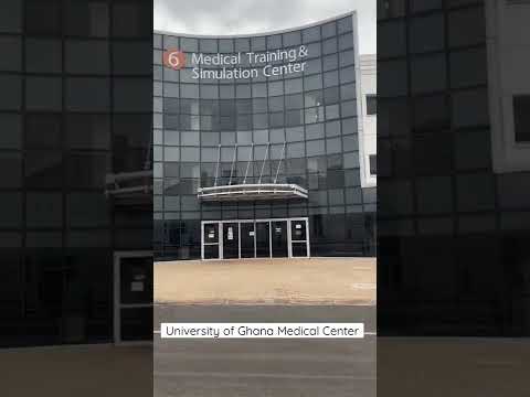 A glimpse of one of the medical centers in Ghana