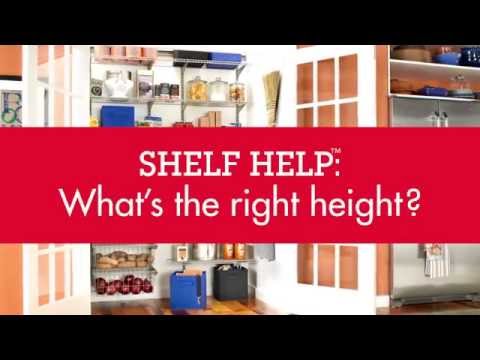 Shelf Help: What's The Right Height? - QuickTip Episode 4