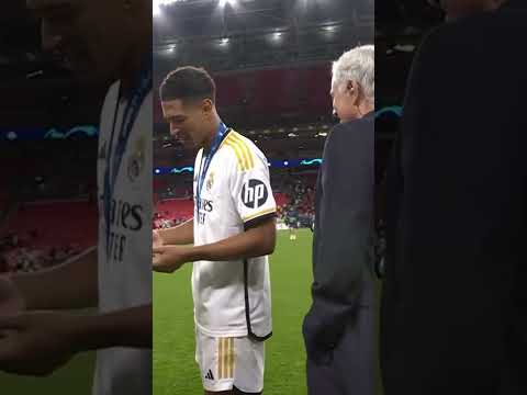 โMy mum has fancied you for yearsโ ๐คฃ Wholesome moment between Mourinho and the Bellingham family ๐ฅฐ