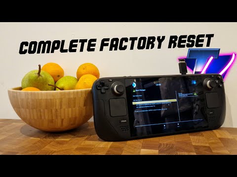 Steam Deck Recovery Instructions / Factory Reset