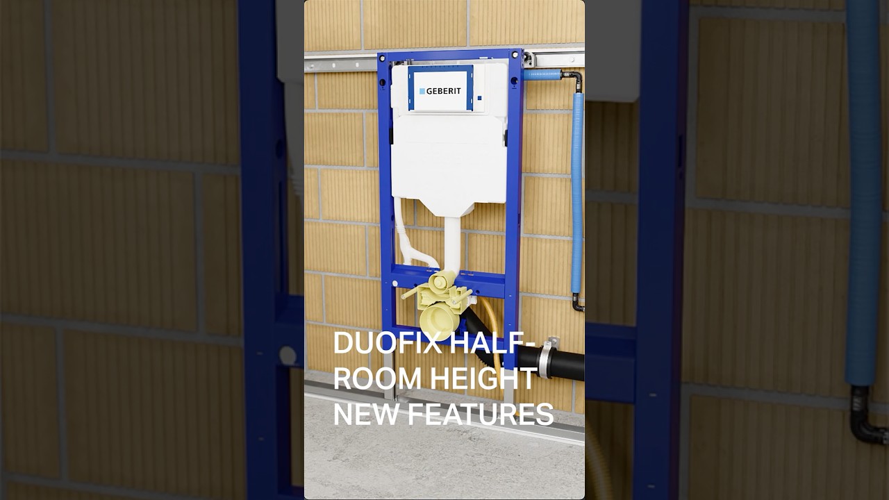 Geberit Duofix Half-Room: Better Installation with New Smart Features