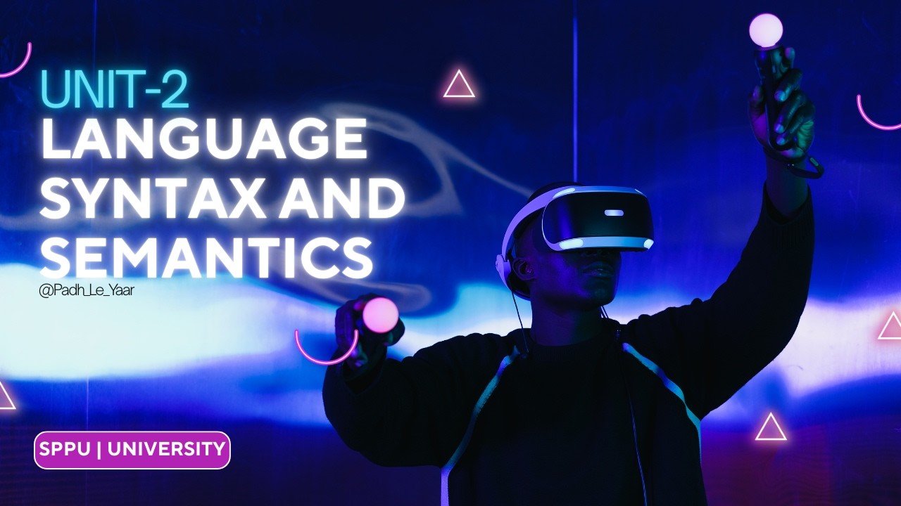 Complete NLP Unit 2 in One Shot 🔥 | Language Syntax & Semantics Explained | SPPU