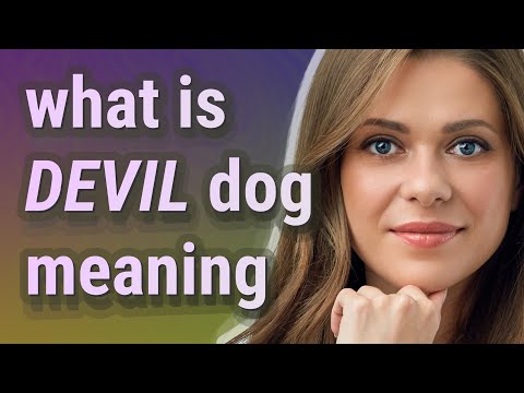 Devil dog | meaning of Devil dog