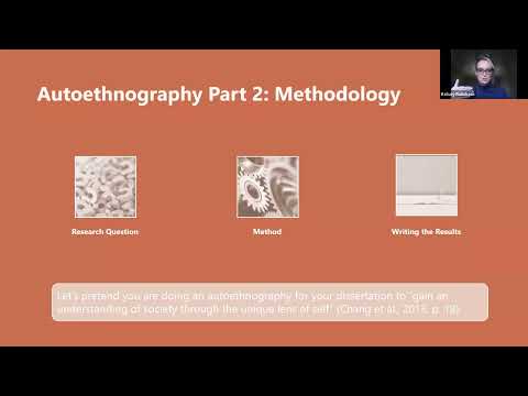 Qualitative Research Methods: How to Conduct an Autoethnography - 07/20/22