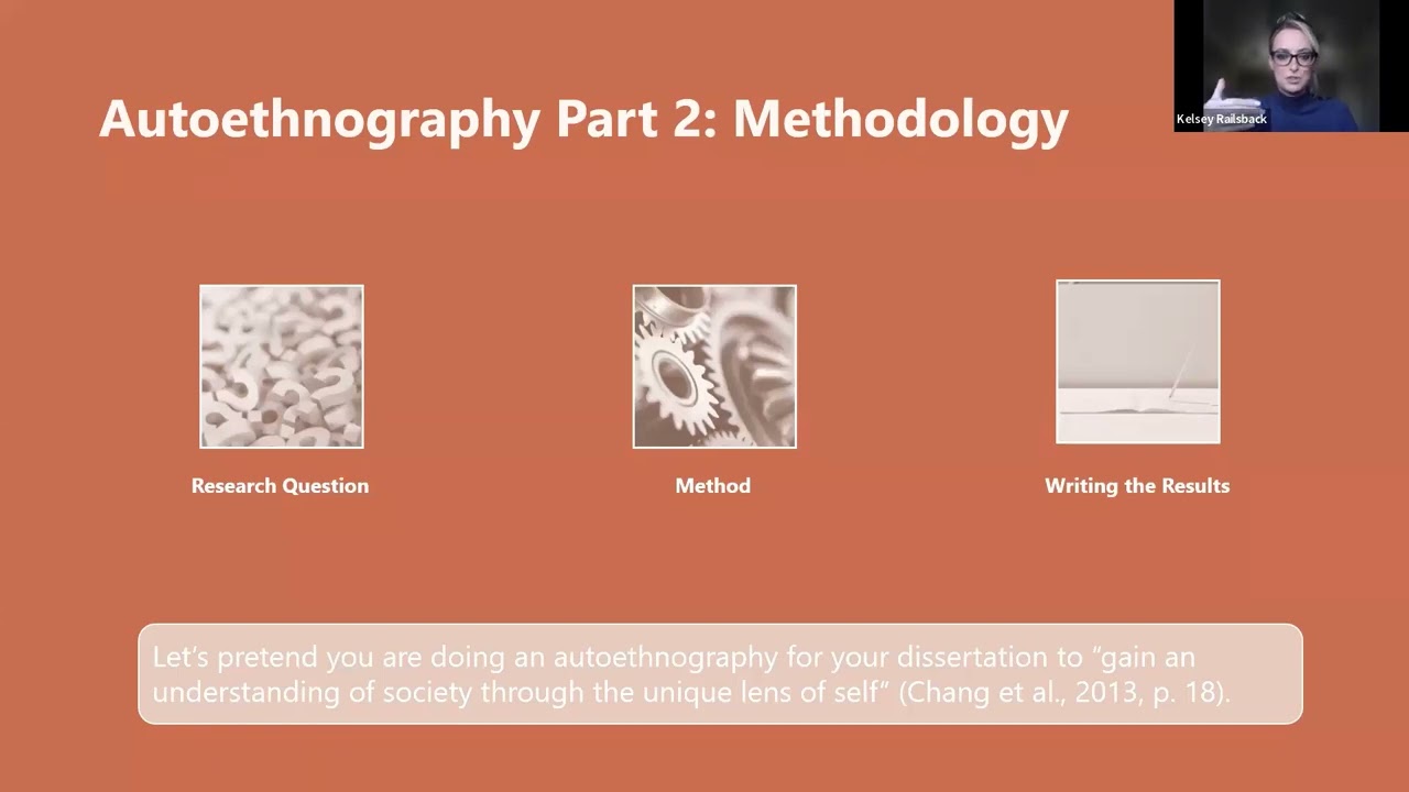 Qualitative Research Methods: How to Conduct an Autoethnography - 07/20/22