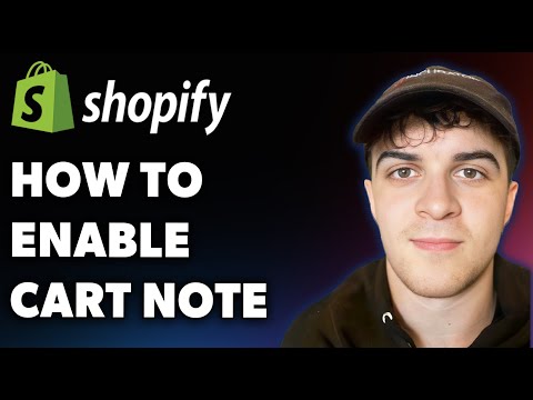 How to Enable Cart Note in Shopify Dawn Theme (Full 2025 Guide)