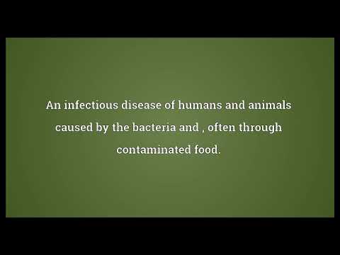 Listeriosis Meaning