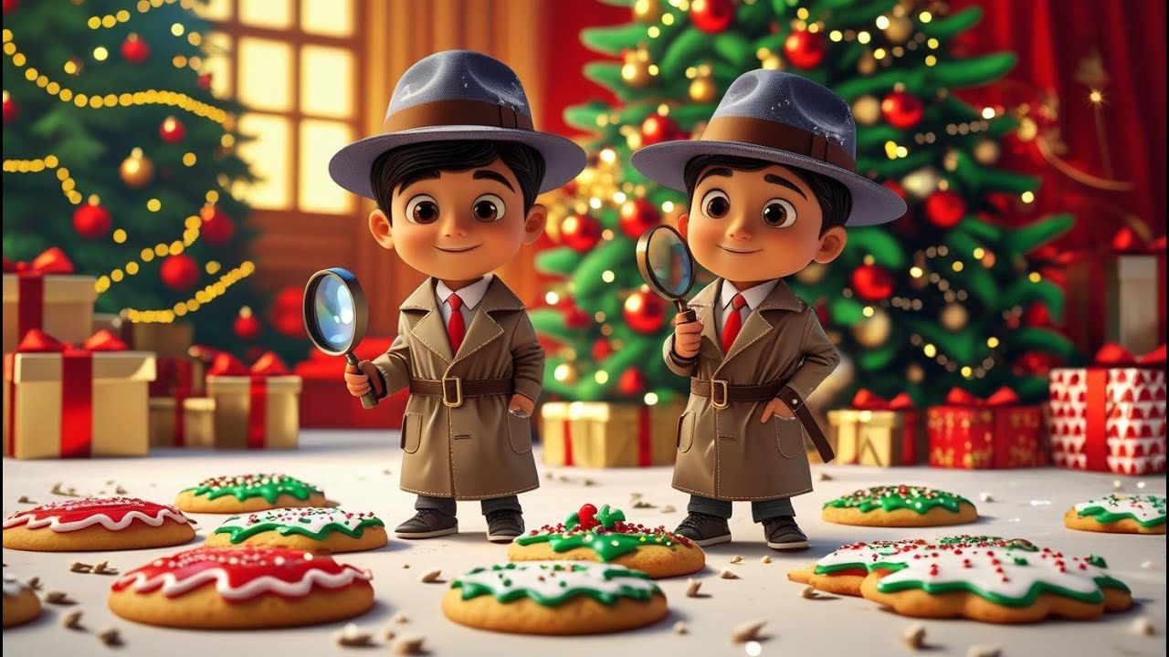 The Christmas Cookie Caper 🍪 | A Fun Holiday Mystery for Kids