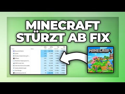 Minecraft stürzt ab beheben - Crash fix