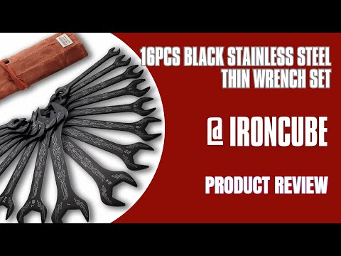 The Best Rust Resistant Stainless Steel Thin Wrench Set for Tight Spaces | Ironcube Review