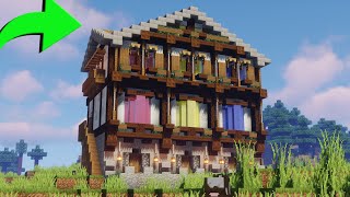 Minecraft: How to Build a Medieval Tavern/Inn - Minecraft Builders
