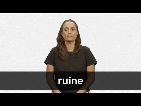 English Translation of “RUINE” | Collins French-English Dictionary
