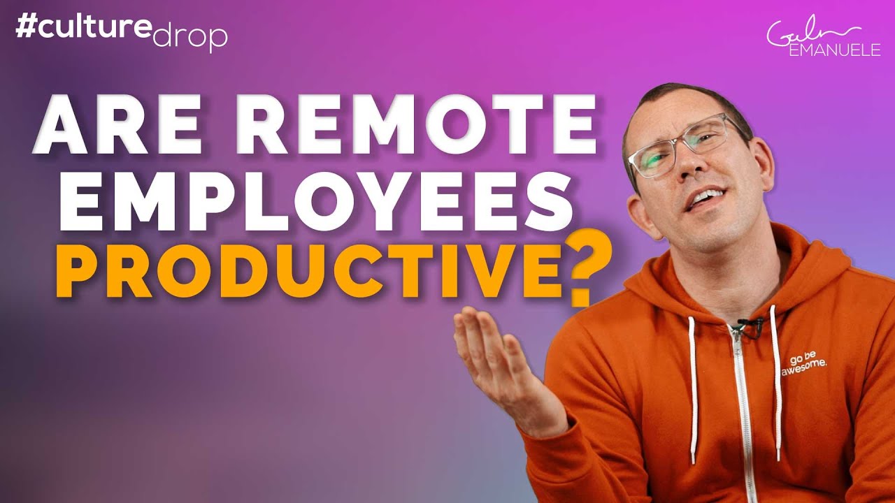 The Truth About Productivity While Working from Home | #culturedrop | Galen Emanuele