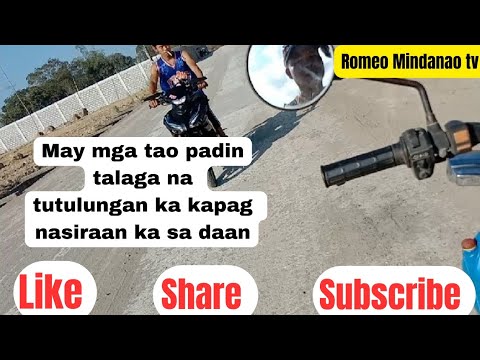 bigla ako nasiraan sa daan my tao pa palang handa tayong tulongan slmt idol mk bawi din ako sayo♥️