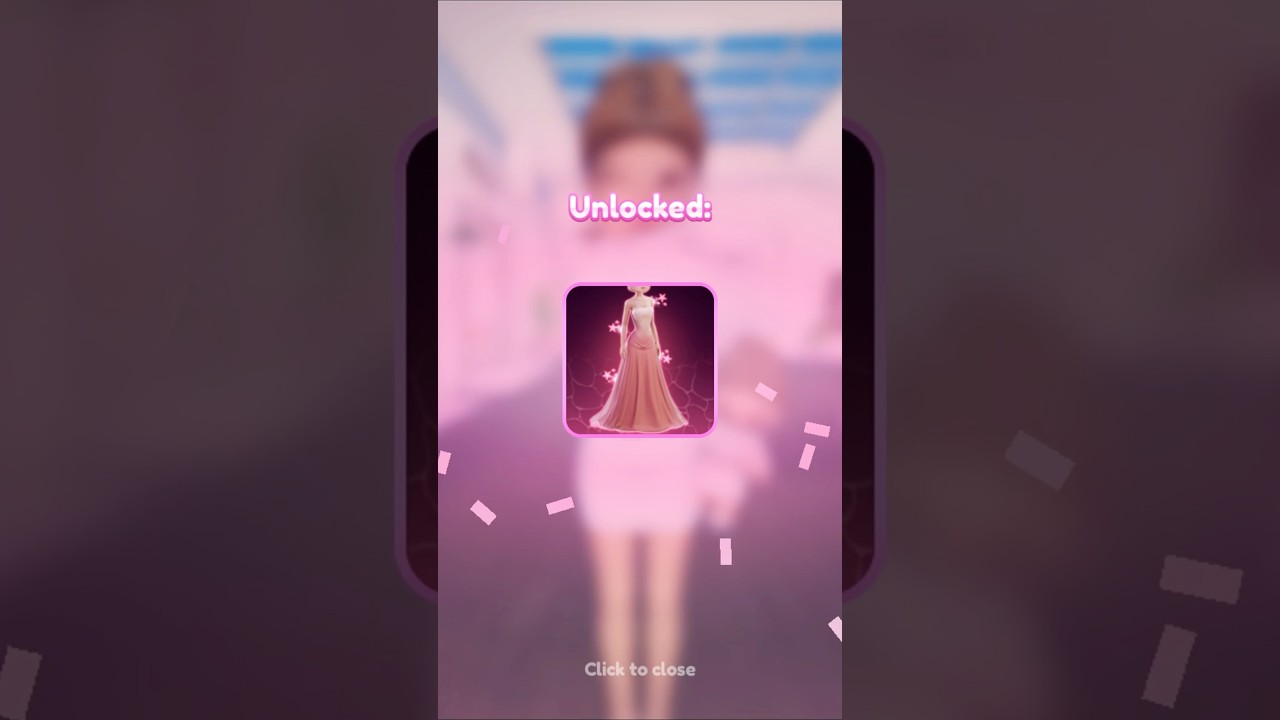 FINALLY UNLOCKING THE BADDIE PASS DRESS IN “DRESS TO IMPRESS” #roblox #dti #dresstoimpress #shorts