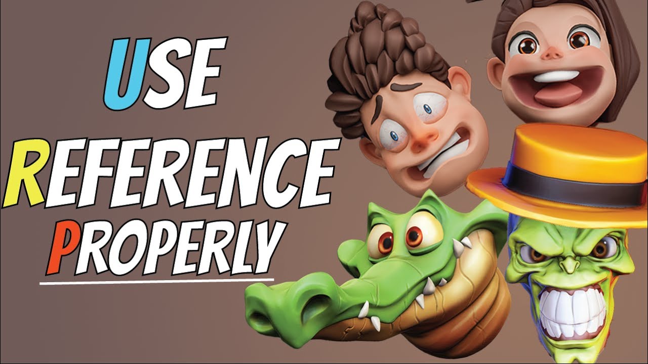 How To Use References For Character Creation - A Short Guide