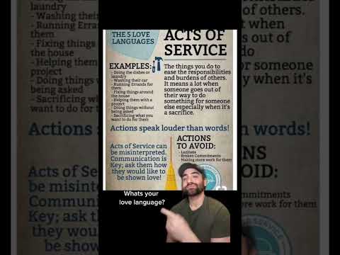 5 love languages acts of service #5lovelanguages