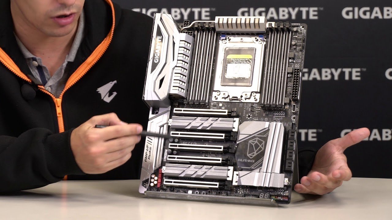 Mainboard Gigabyte X399 Designare EX | HACOM