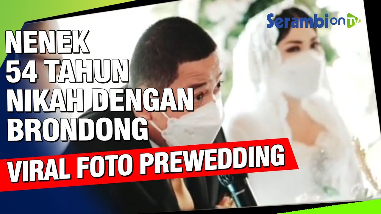 Nenek 54 Tahun Nikah dengan Brondong, Foto Prewedding Jadi Perbincangan