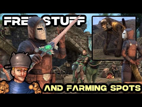 ESO Free Rewards and Solstice Farming Spot
