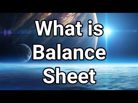 What is Balance Sheet. Urdu/ English