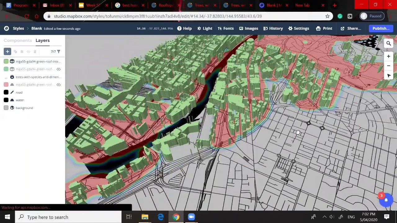 Visualising Datasets on Mapbox